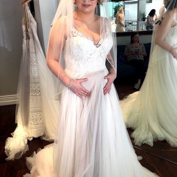 Wtoo | Dresses | Wtoo Cassis Wedding Dress In Mocha Color | Poshmark